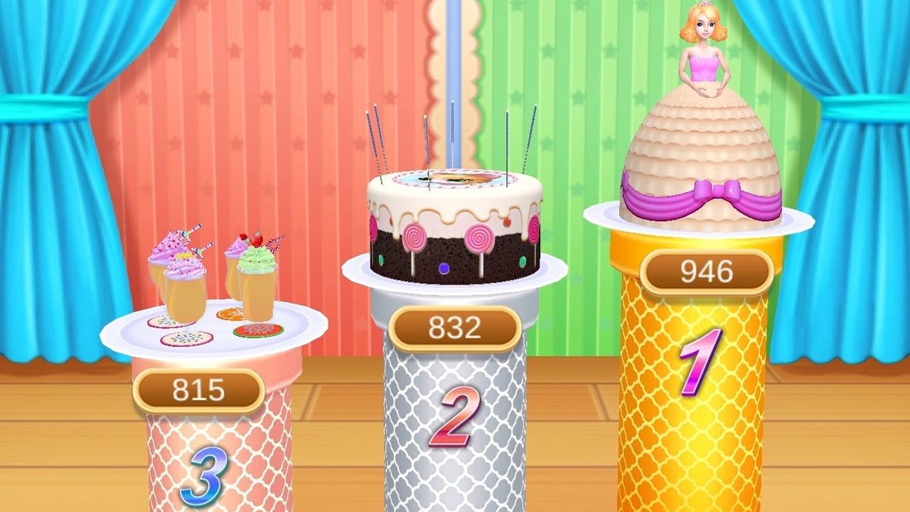 Learn Strawberry Birthday Cake - Real Cakes Maker 3D - Games TV - YouTube