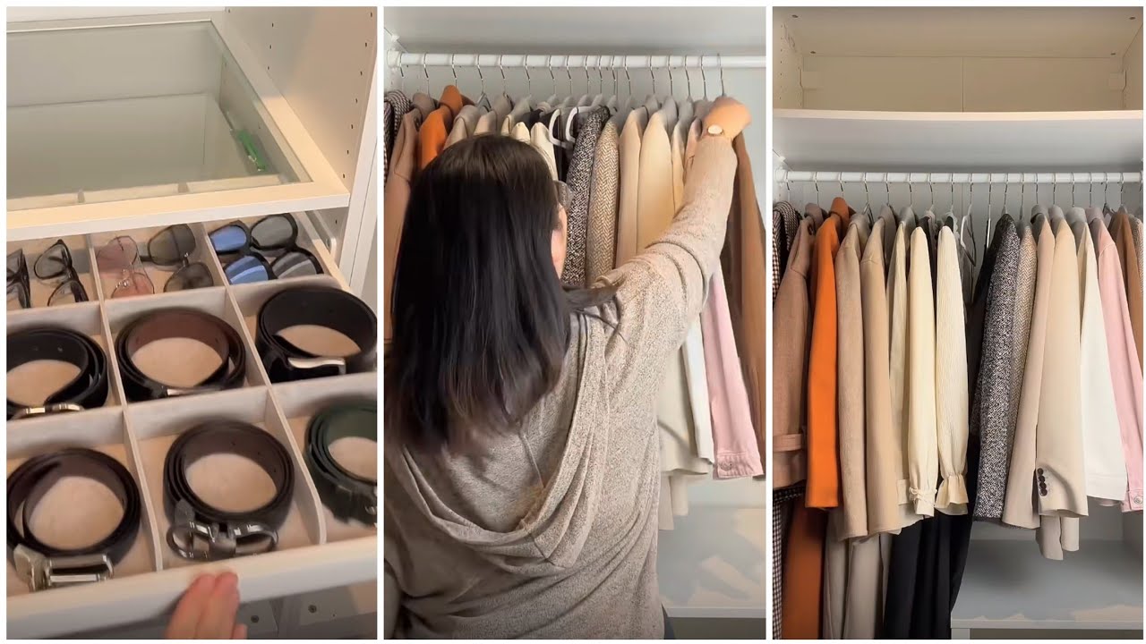 Fancy Closet And Makeup Organization 🎀 | Kawaii Snacks Restocking ...