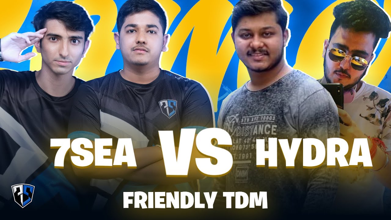 7sea vs hydra friendly tdm battle ft @HYDRAHRISHAV @HYDRAWRATHop - YouTube