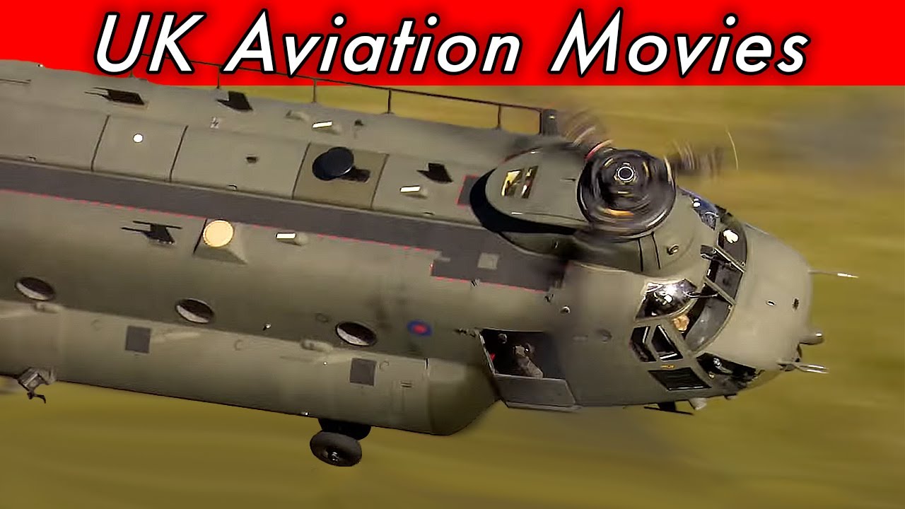 Super low level RAF Chinook - YouTube