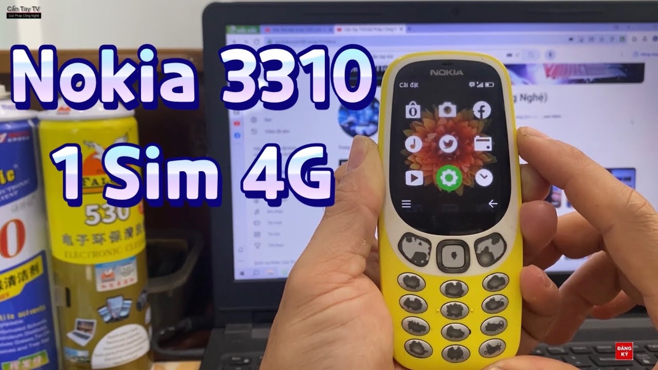 Nokia 3310 Vẫn Còn Sử Dụng Được Sim Viettel 4G - YouTube