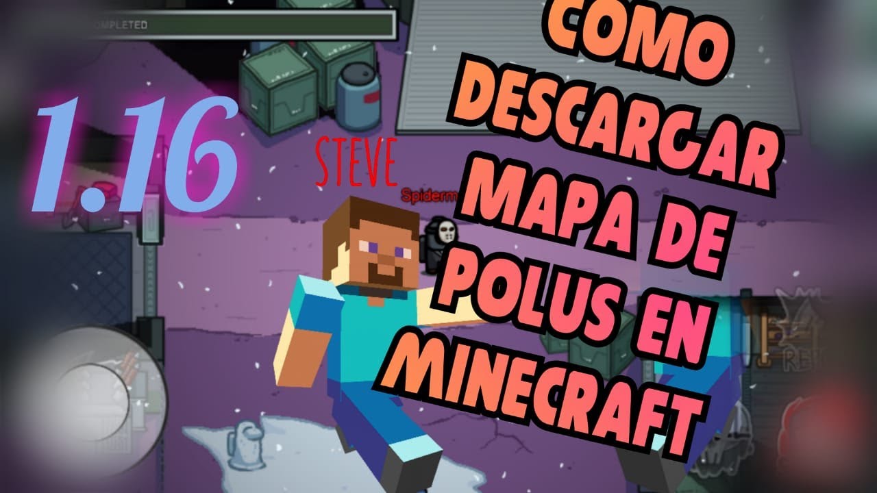 como descargar el mapa polus en minecraft | how to download the map ...