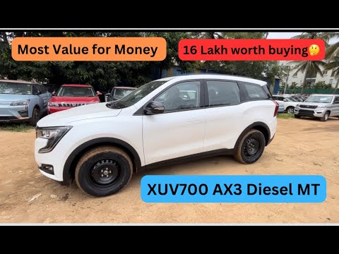 5 Seater SUV | XUV700 AX3 | Paise Vasool hai🤔 - YouTube