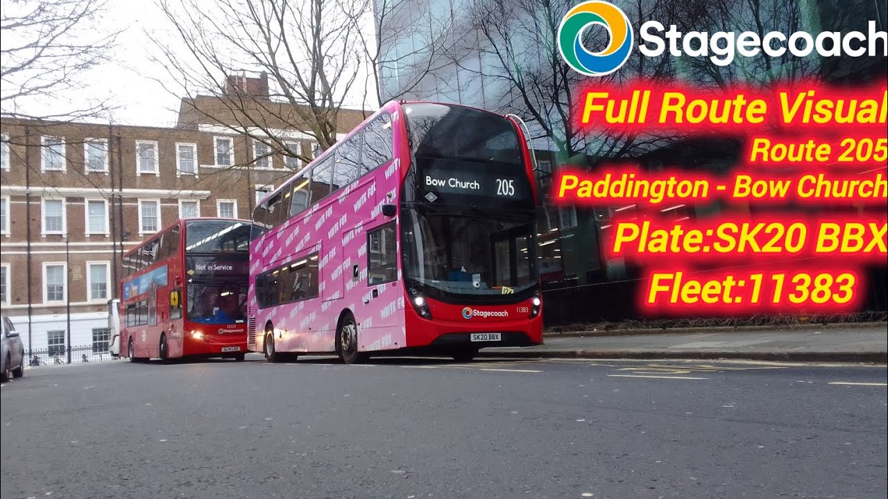 FRV | Stagecoach London Route 205 | Paddington - Bow Church | SK20 BBX ...
