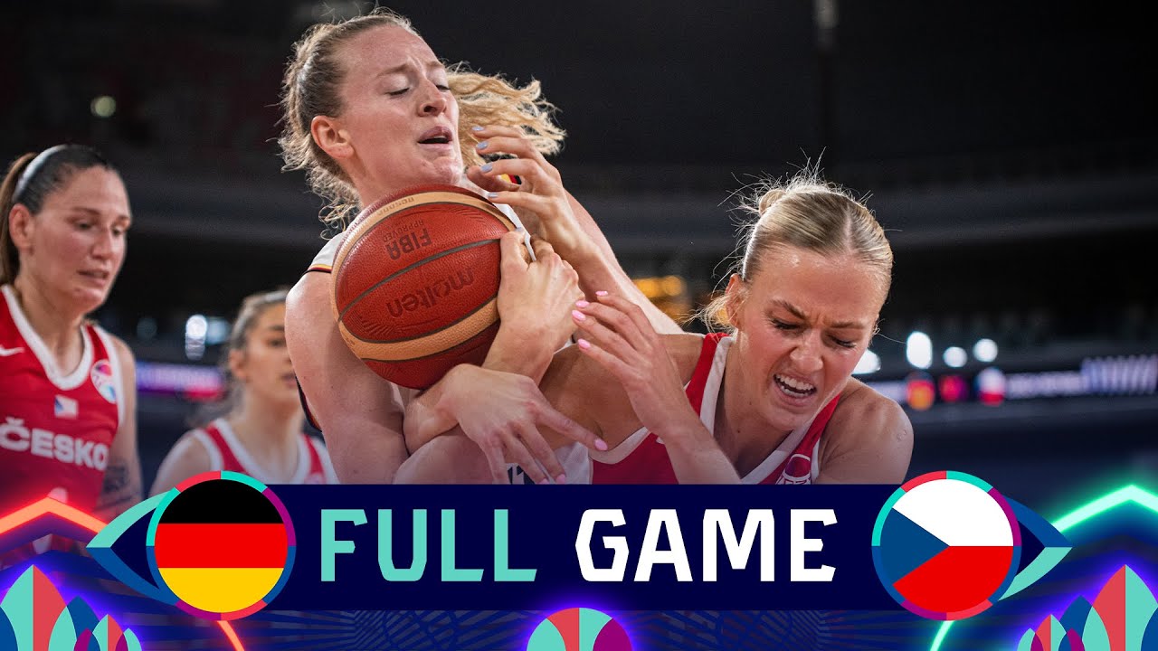 Germany v Czech Republic | Full Basketball Game | FIBA Women's ...