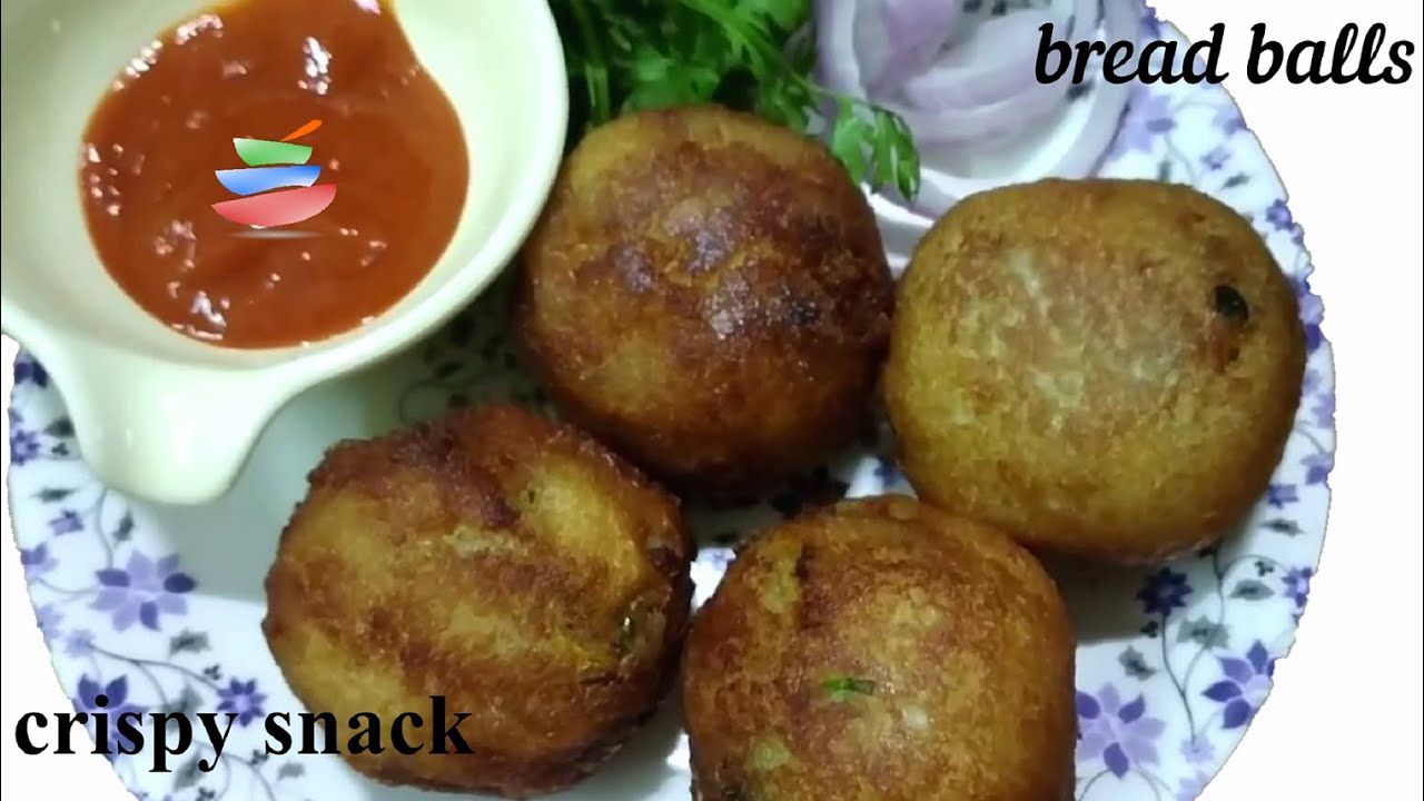 Potato Bread Balls /Potato Bread Balls/Bread Bites Recipe/ Crispy Balls ...