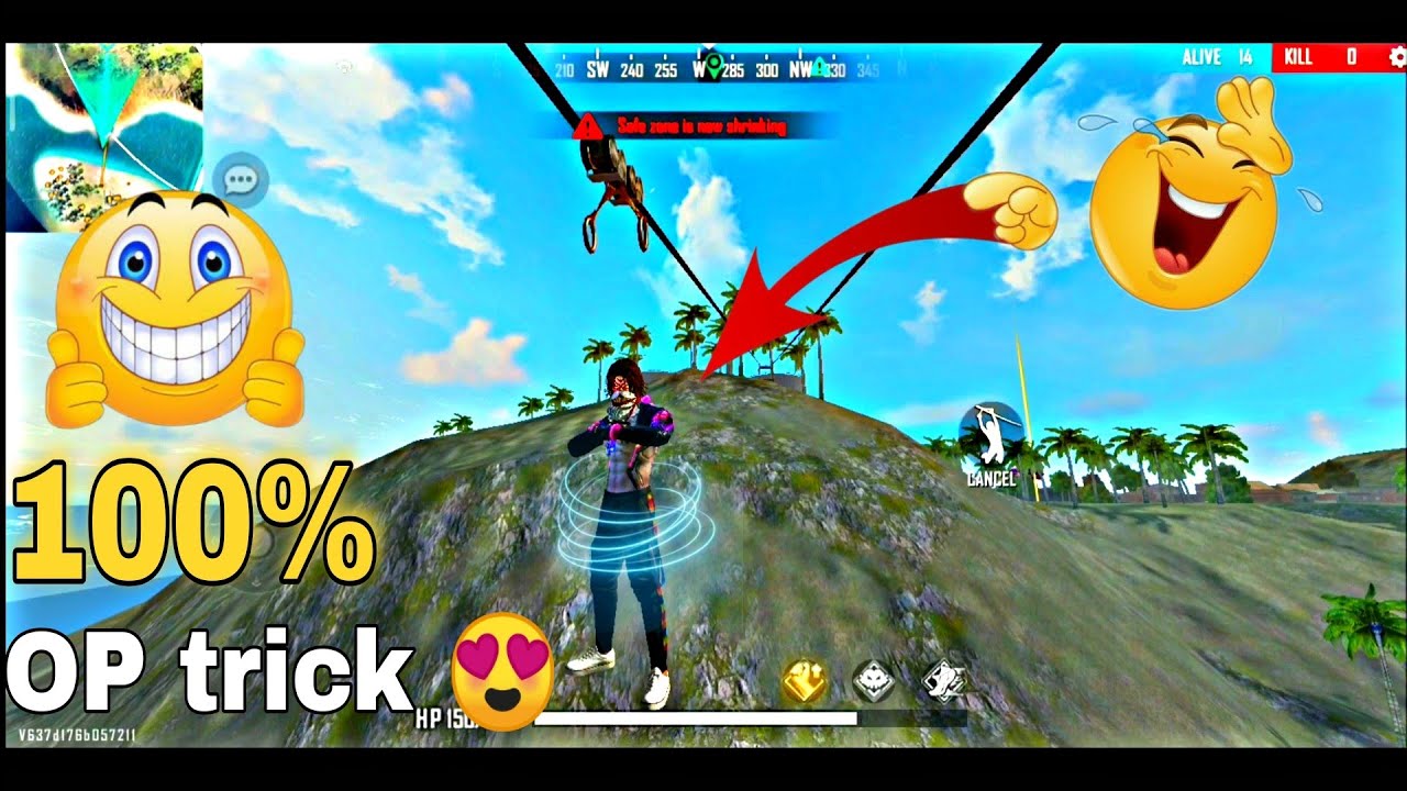 free fire zipline tricks 2021 😎😎😎 - YouTube