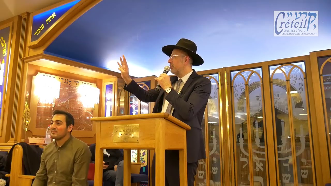 Conférence du Rav David Touitou à la Grande Synagogue Kyriat El de ...