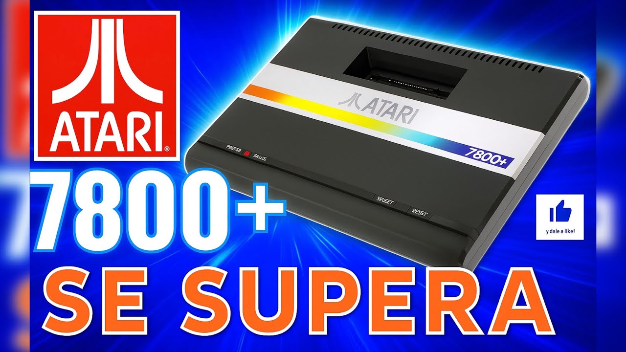 ATARI 7800 PLUS "SE SUPERA", Unboxing y Review - YouTube