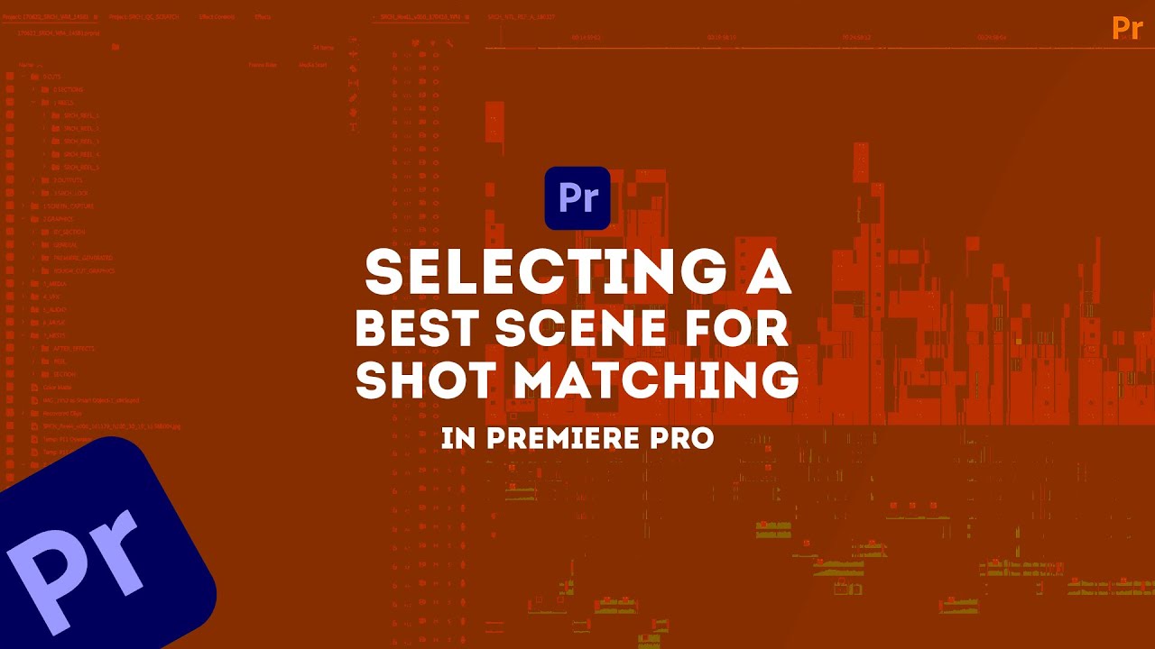 Selecting a Best Scene For Shot Matching in Premiere pro #premierepro # ...