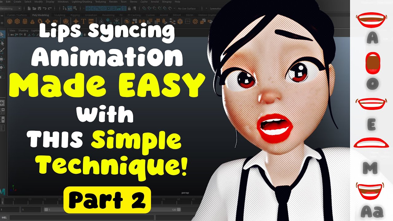 Lip Sync Animation in Maya: the Complete Guide (Part 2) - YouTube