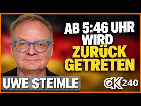 Ab 5:46 Uhr wird zurückgetreten | Steimles Aktuelle Kamera #240 - Uwe Steimle
