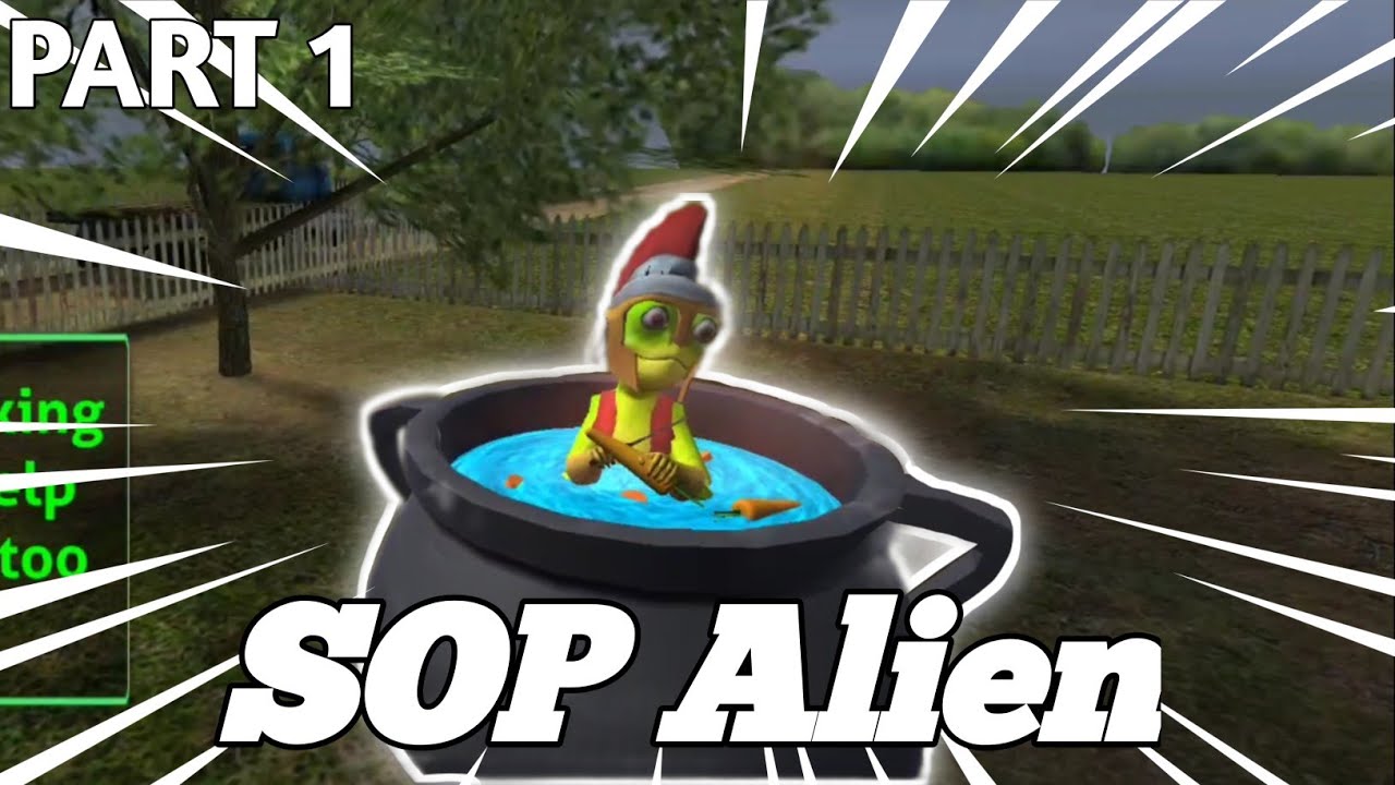 Teman Alien Kita Di Siksa Sama Om Om Gila - Grandpa Alien Escape Game ...