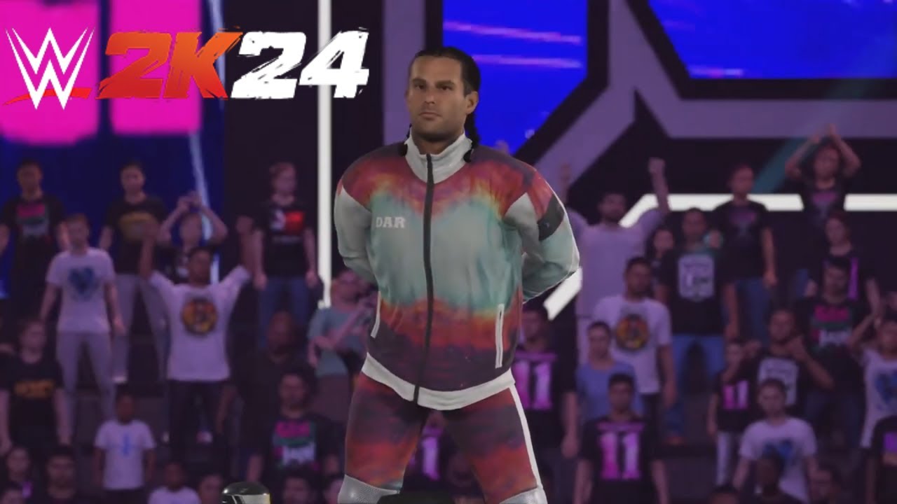 WWE 2K24 - Noam Dar (Entrance, Signature, Finisher, Victory) - YouTube