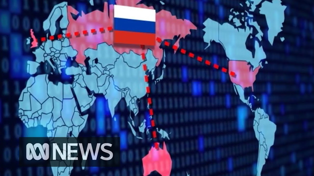 Russia blamed for major cyber attacks - YouTube