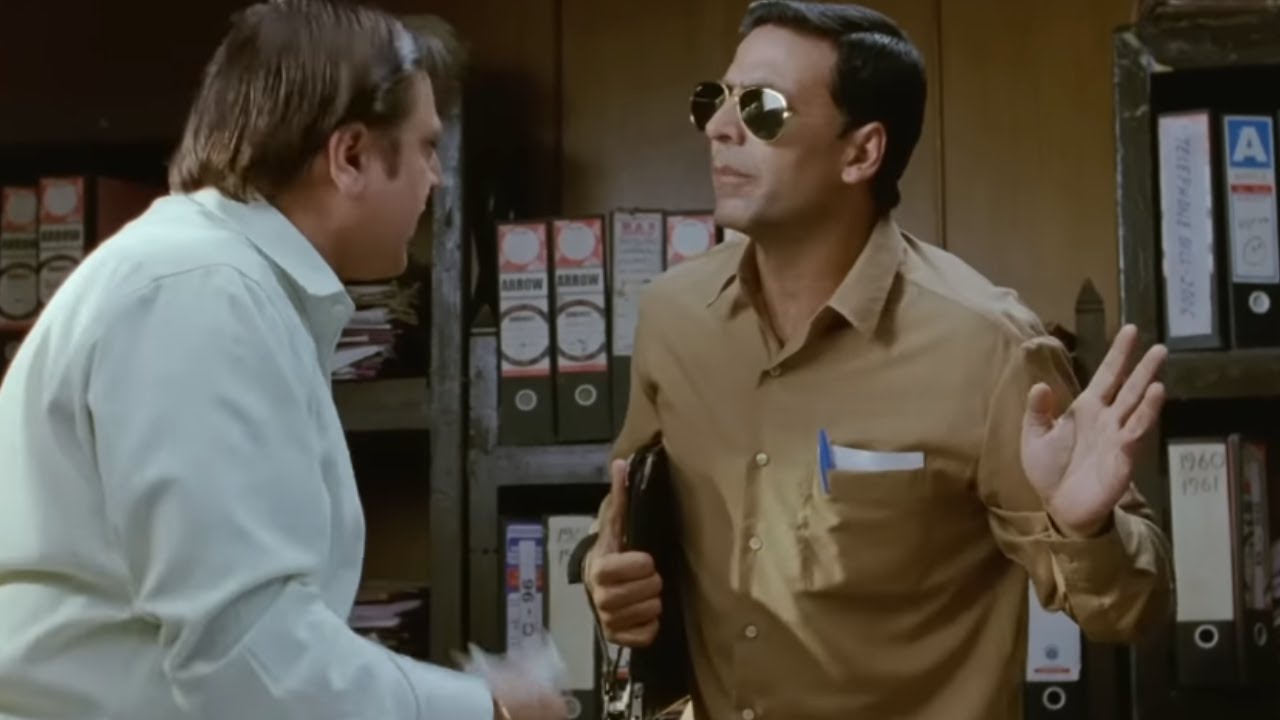 Kisne kaha mein rishwat leta hain | Khatta Meetha (HD) | Akshay Kumar ...