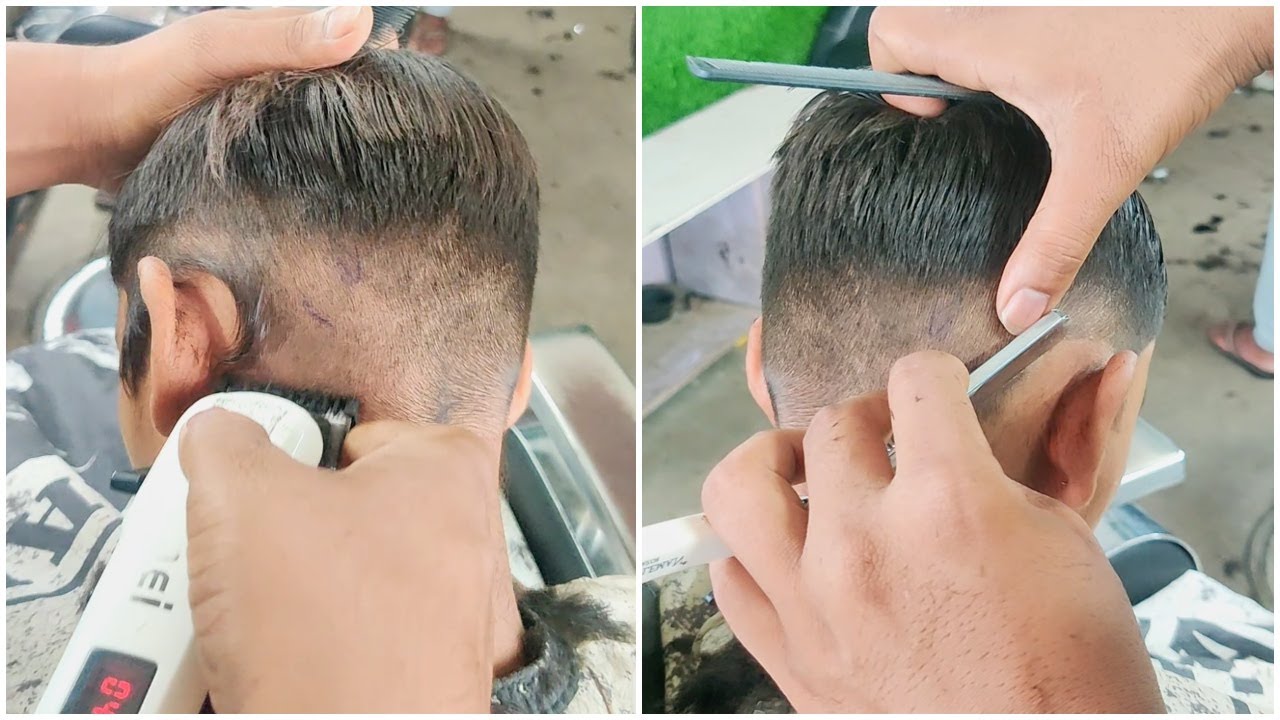 Kids Two block Hair Cutting for Boys Haircut Tutorial - YouTube
