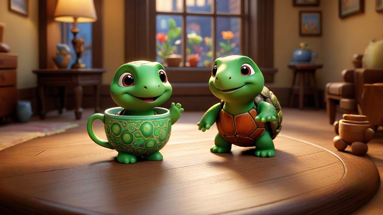Four Tiny Turtles in a Teacup | Fun Counting Song for Kids | Nursery Rhymes and Baby Songs - YouTube