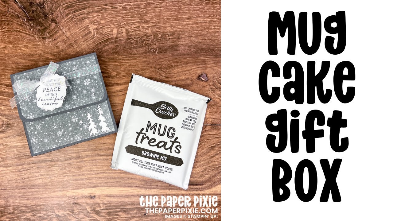 Mug Cake Gift Box Tutorial - YouTube
