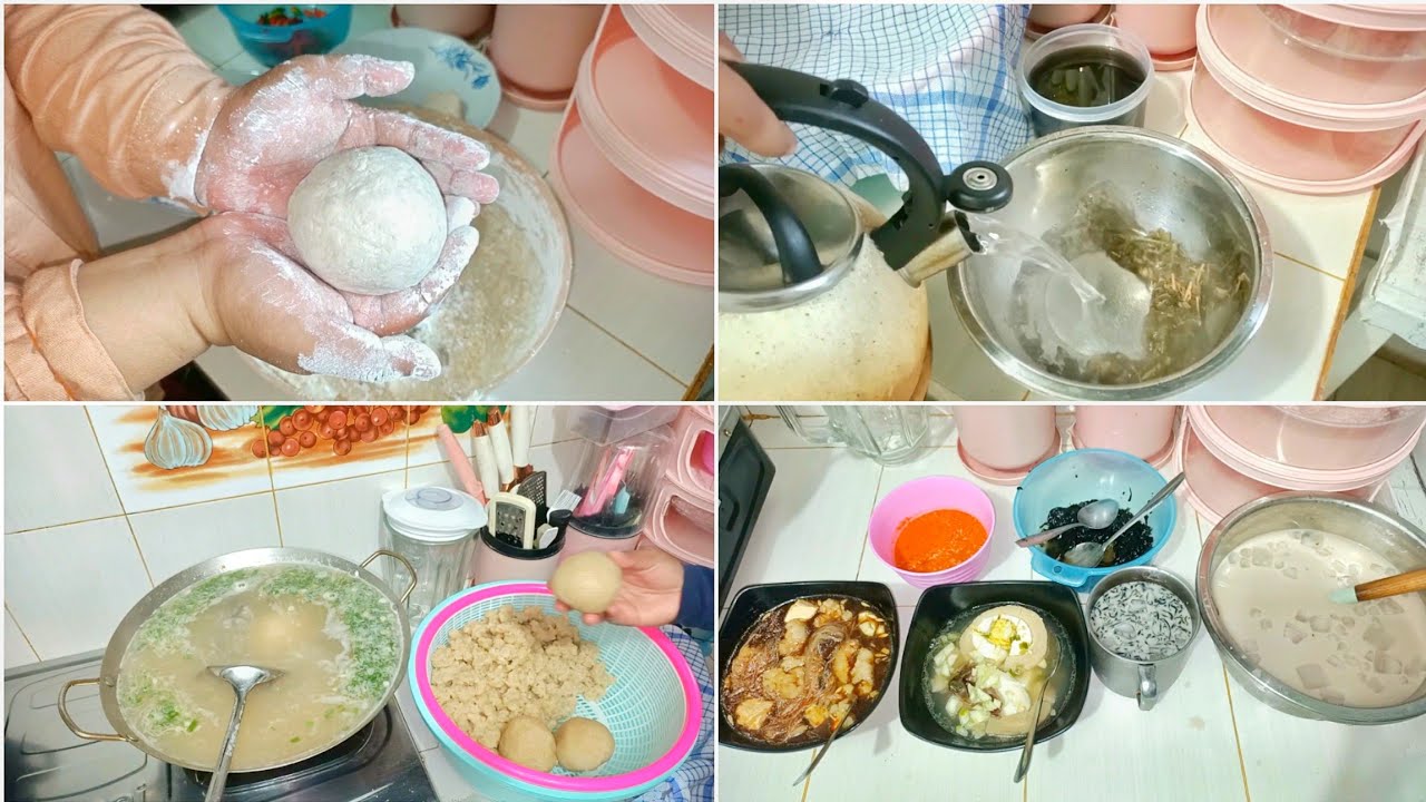 MENU BUKAAN HARI INI. BIKIN TEKWAN MODEL TELOR DAN TAHU. ES TARIK ...