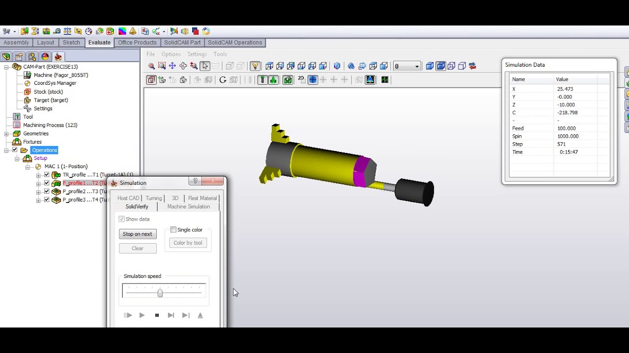 Fagor 8055iT MillTurn Postprocessor - YouTube