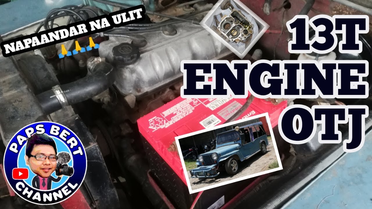 Napaandar na ulet! 13T Engine - 13T Surplus Carb + EMTRAC battery - YouTube
