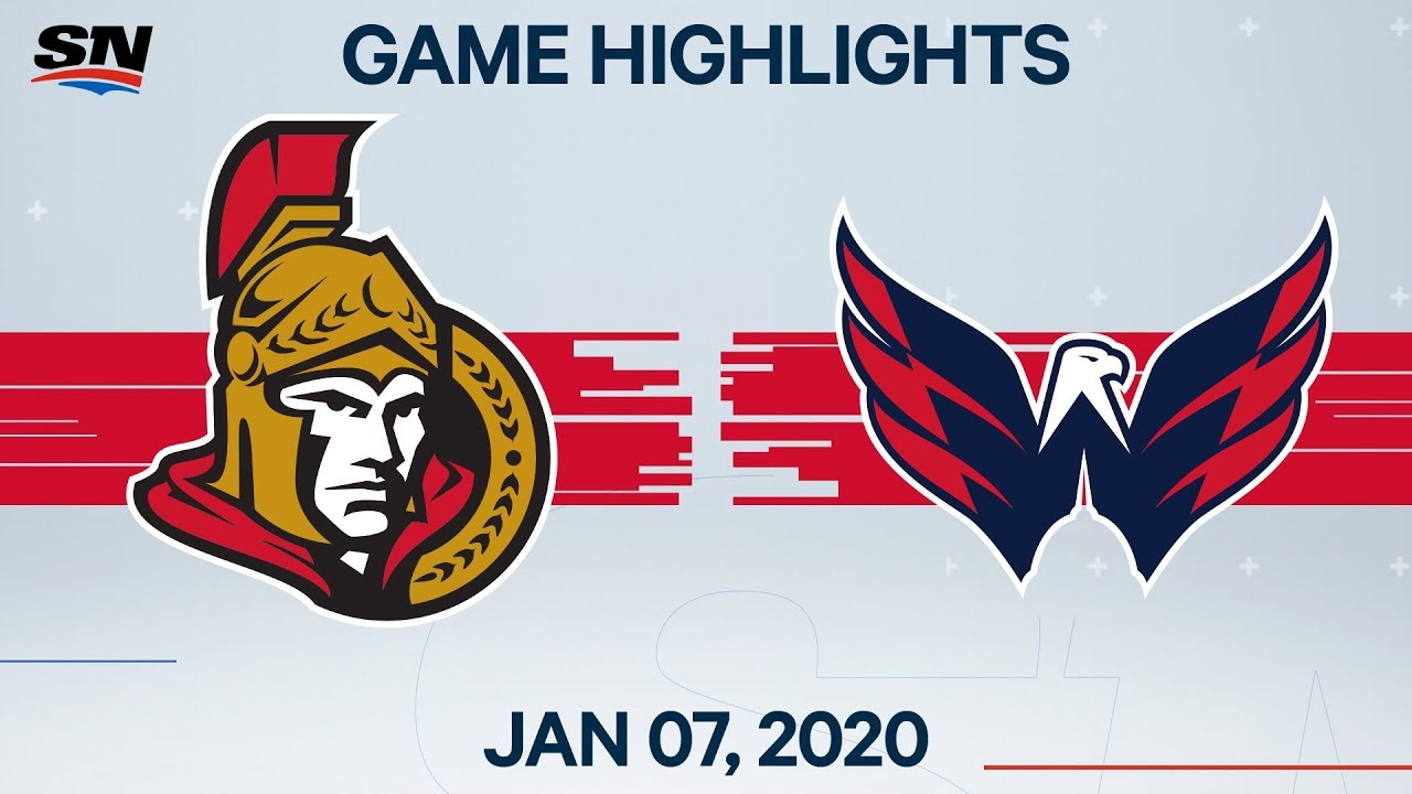 NHL Highlights | Senators vs Capitals – Jan. 7, 2020 - YouTube