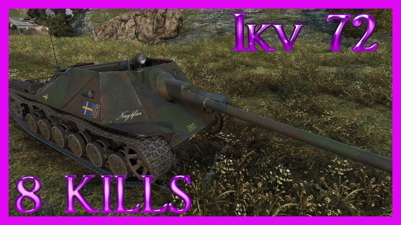 World of Tanks Ikv 72 (Streitwagenfahrer skin) Tier 3 Swedish TD 1.405 ...