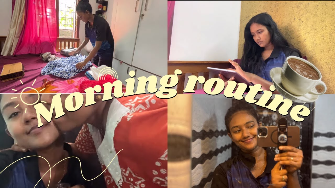 ☕️🌦Current Morning Routine 🌞| Daily Morning Routine: Hair Care Secrets ...