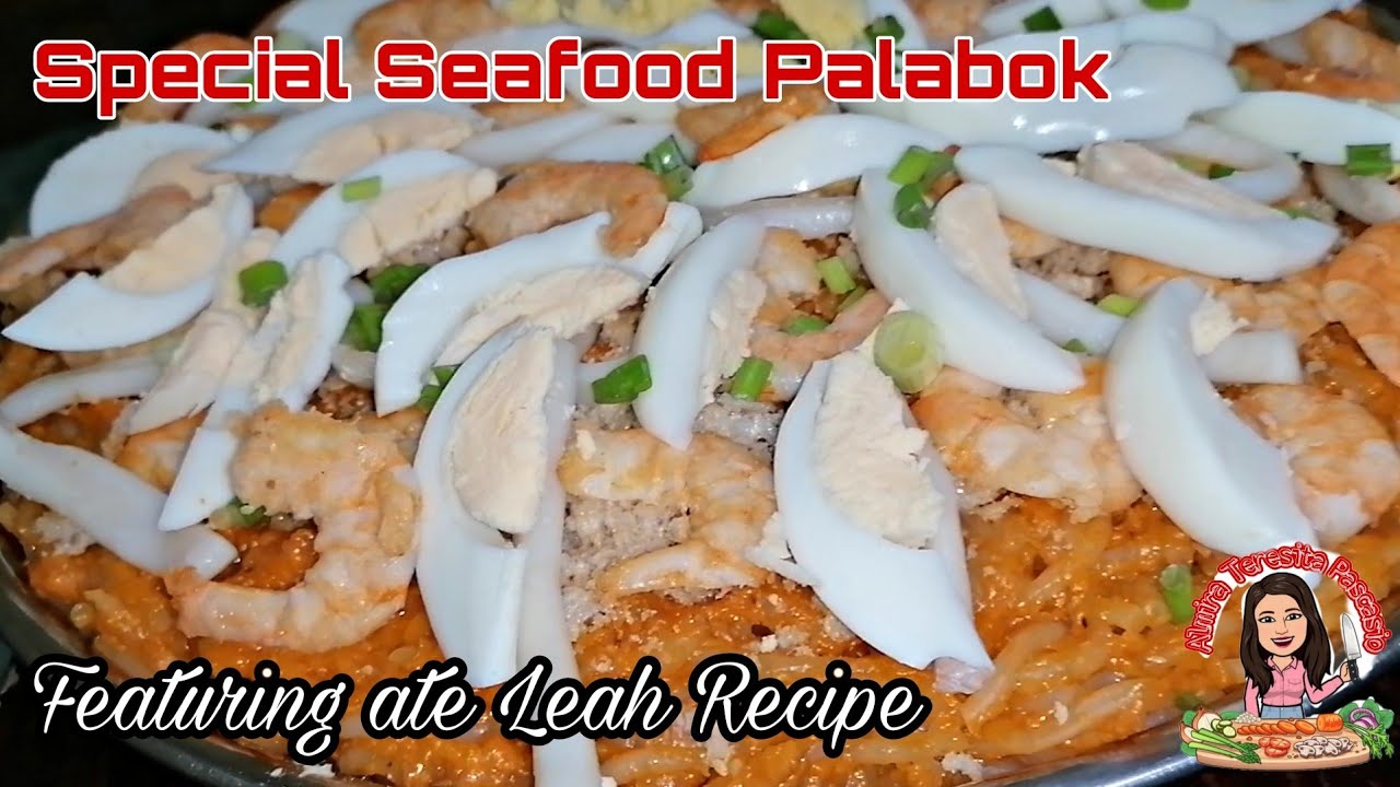 How To Cook Special Seafood Palabok | Easy to Follow Recipe - YouTube