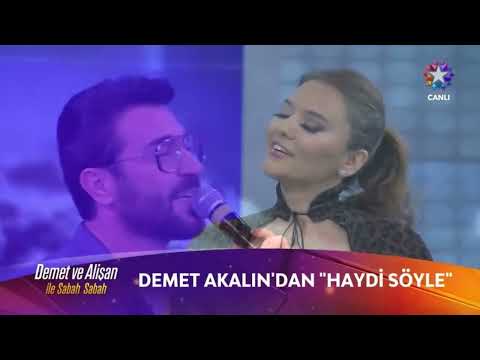 Demet Akalın & Uğur Arslan - Haydi Söyle (canlı)