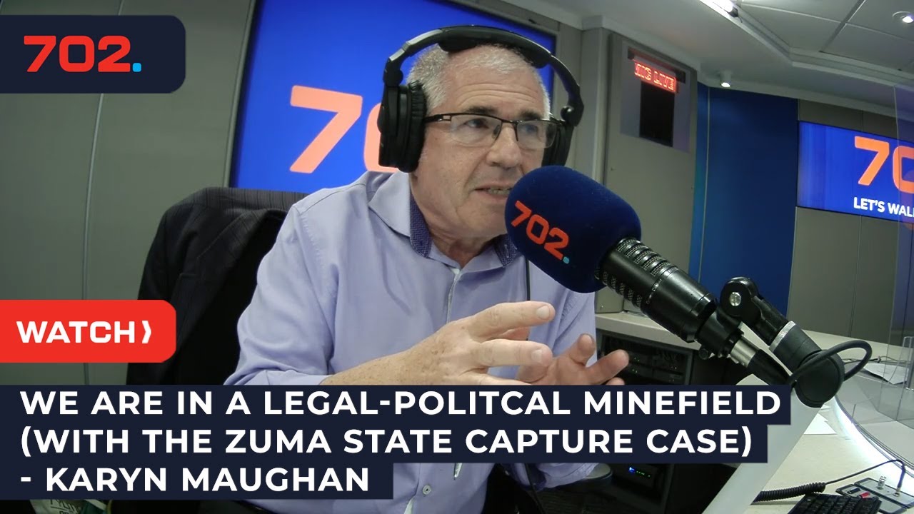 We are in a legal-politcal minefield (with the Zuma state capture case ...