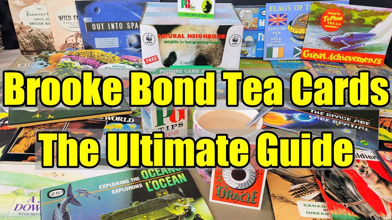 Vintage - BROOKE BOND - Tea Cards + Albums - The ULTIMATE Guide - YouTube