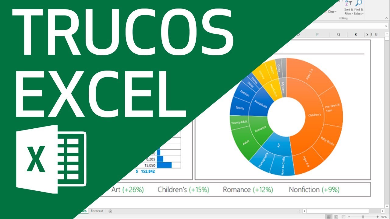 LOS MEJORES TRUCOS DE EXCEL - YouTube