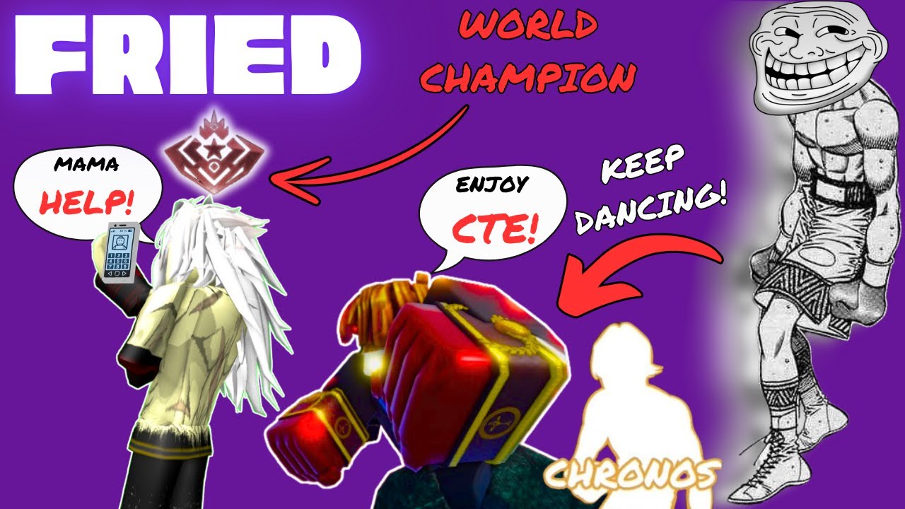 TROLLING a WORLD CHAMPION with CHRONOS STYLE! [Untitled Boxing Game ...