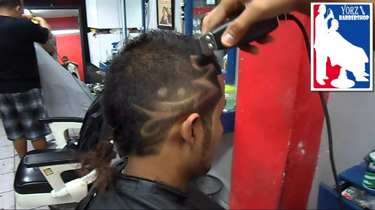 YORZ BARBERSHOP (FREESTYLE DESIGN) - YouTube