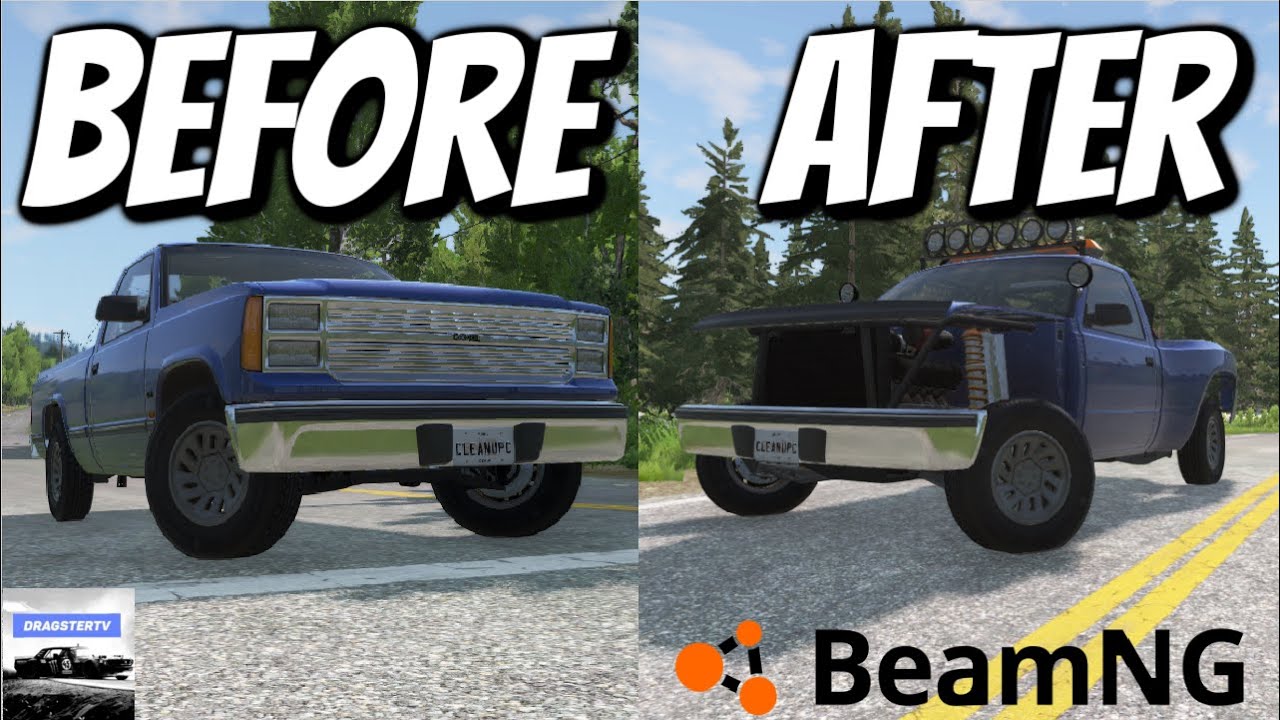 BeamNG Drive - NEW OBS CHEVY! (FULL OFFROAD BUILD!) - YouTube