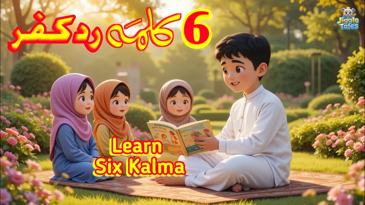 6th Kalma (Radde Kufr) for Kids | Learn Chata Kalma Step by Step ...