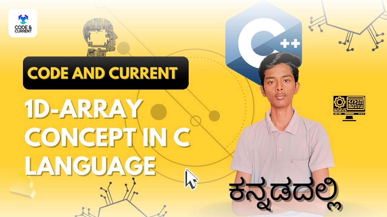 Types Of Arrays Explained 1d Array With Example Program Youtube 3153