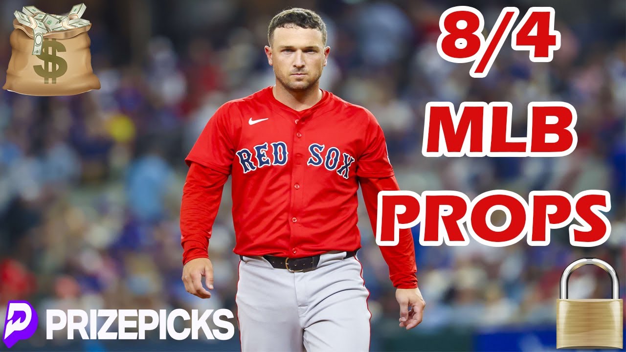 PRIZEPICKS MLB PICKS | MONDAY 8/4/25 | MLB PLAYER PROPS PICKS ...