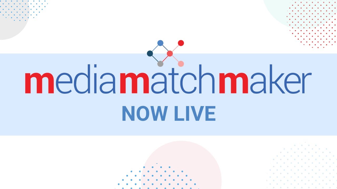 Media Matchmaker is LIVE - YouTube