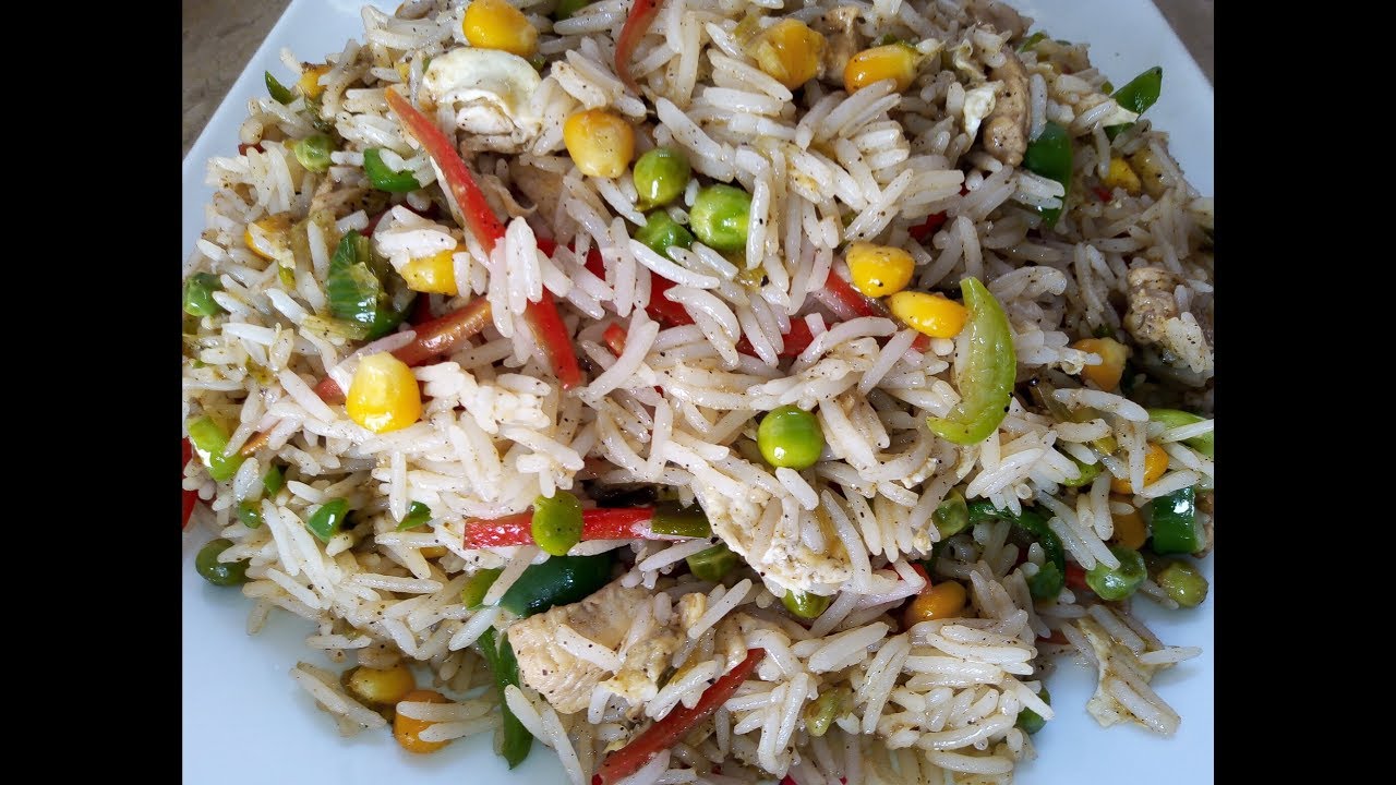 Chinese Rice Recipe - Restaurant style Chinese Rice Recipe by The ...