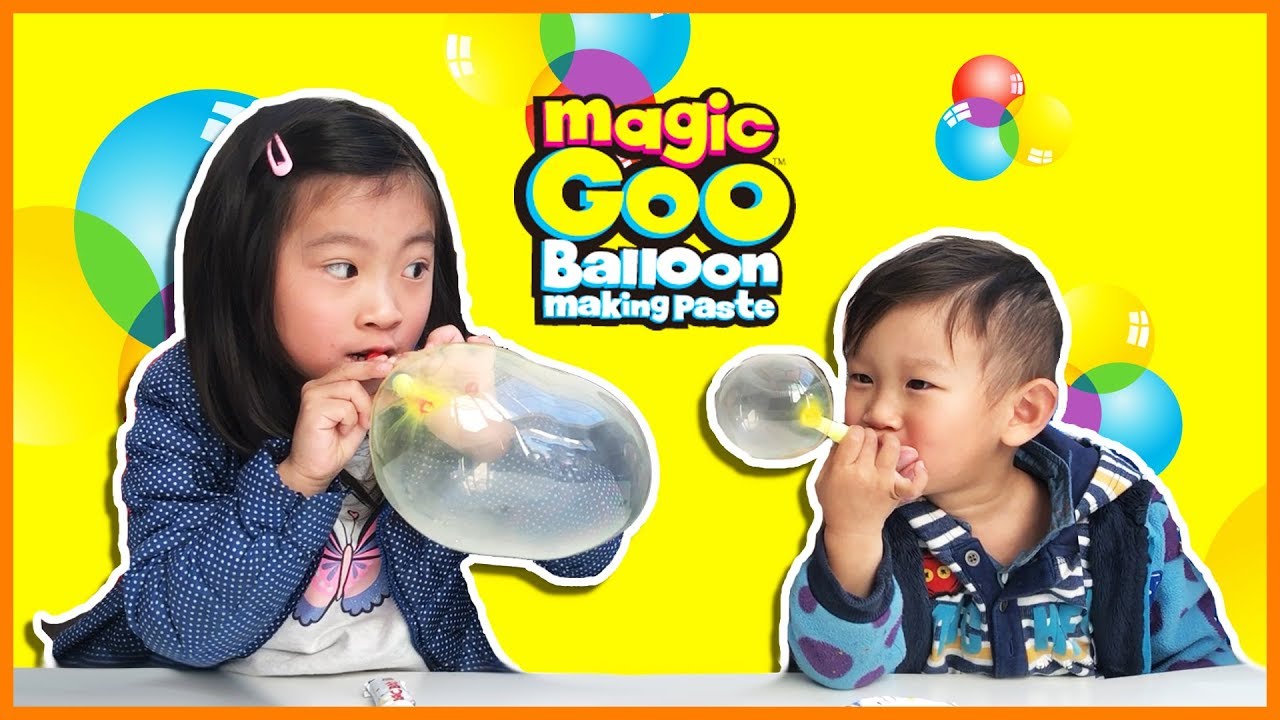 Magic Goo Balloon Making Paste! The Biggest Goo Balloon Challenge ...