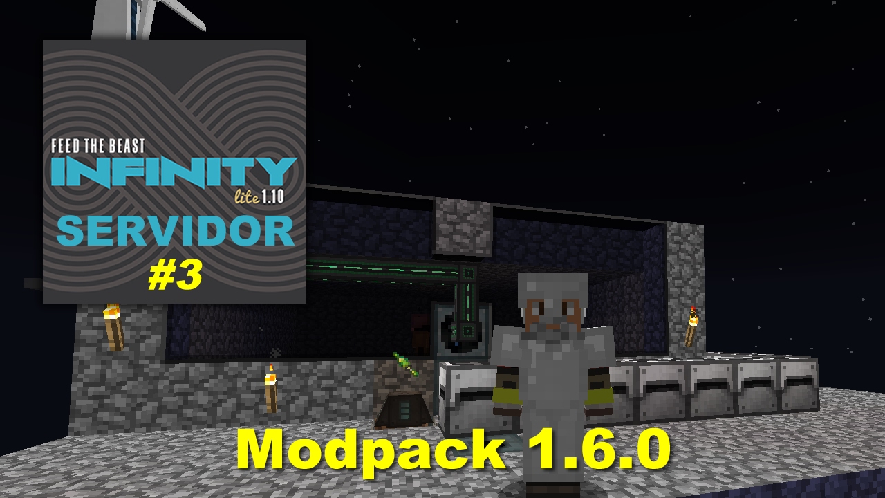 [PT-BR] Minecraft - FTB Infinity Lite 1.10 - SERVIDOR #3 - YouTube