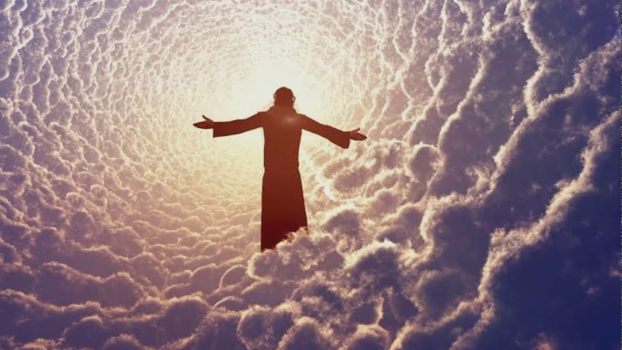 Jesus Christ in Heavens - Animated background - YouTube