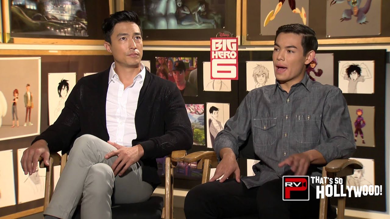 Big Hero 6 - Ryan Potter & Daniel Henney Interview with Chris Trondsen ...