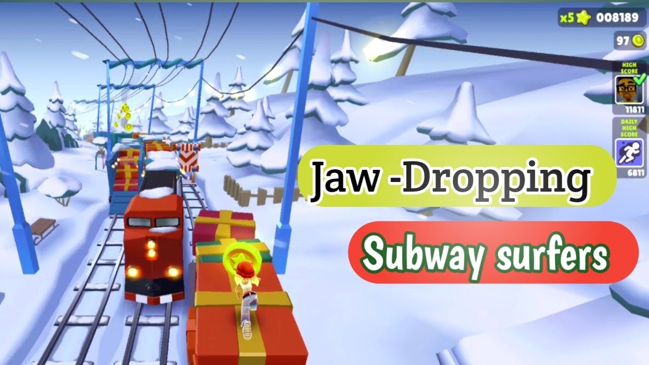 Experience Subway Surfers: Jaw-Dropping Car-Toon Game Play - YouTube