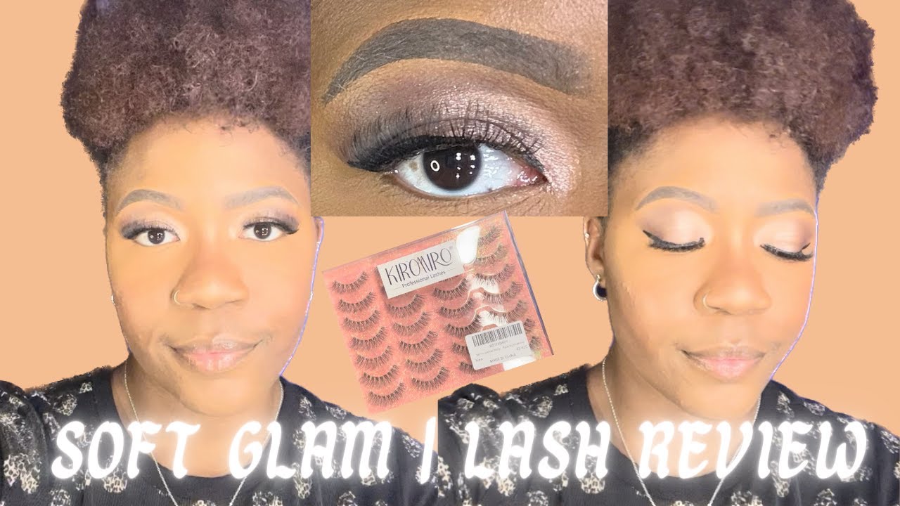 GRWM | SOFT GLAM MAKEUP TUTORIAL | LASH REVIEW - YouTube