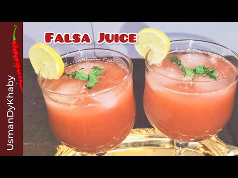 Fresh Falsa Juice/ Recipe by UsmanDyKhaby Easy and Quick Recipe - YouTube