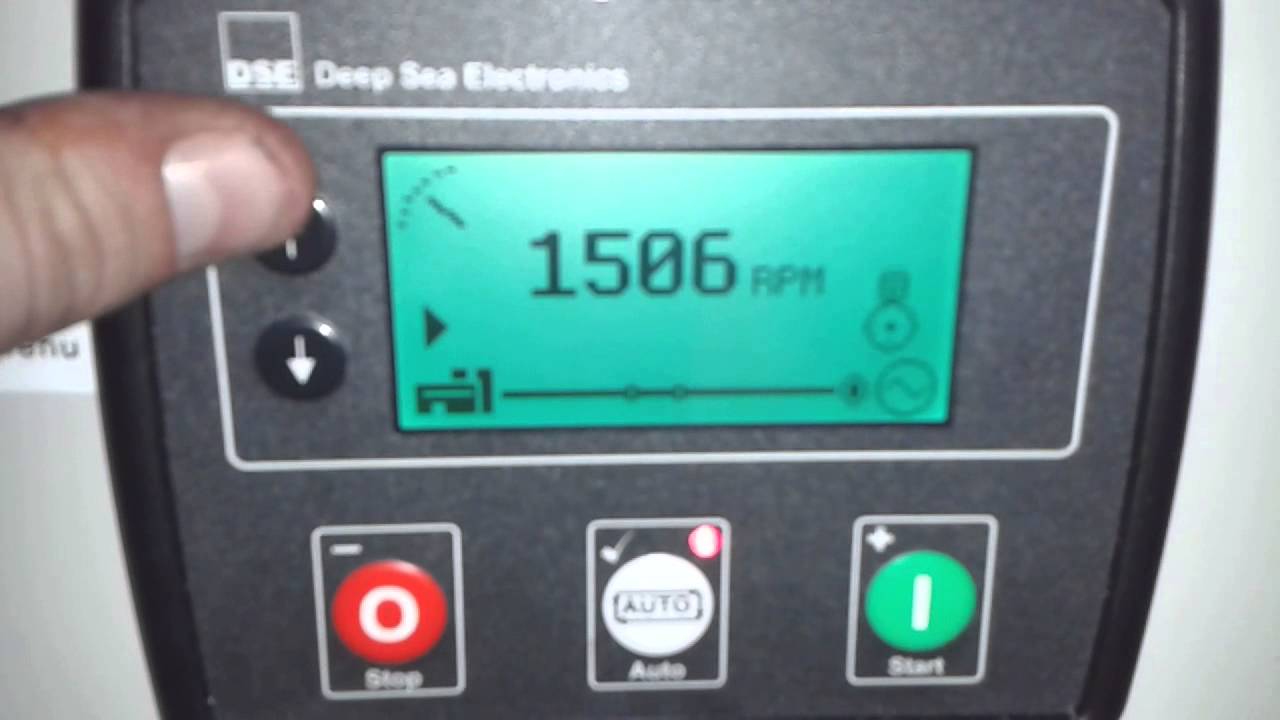 Deep sea autostart installed on old isuzu genset - YouTube